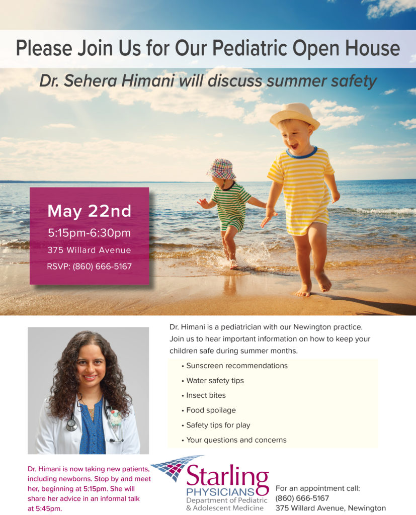 Help Keep Your Kids Safe This Summer - Starling Physicians