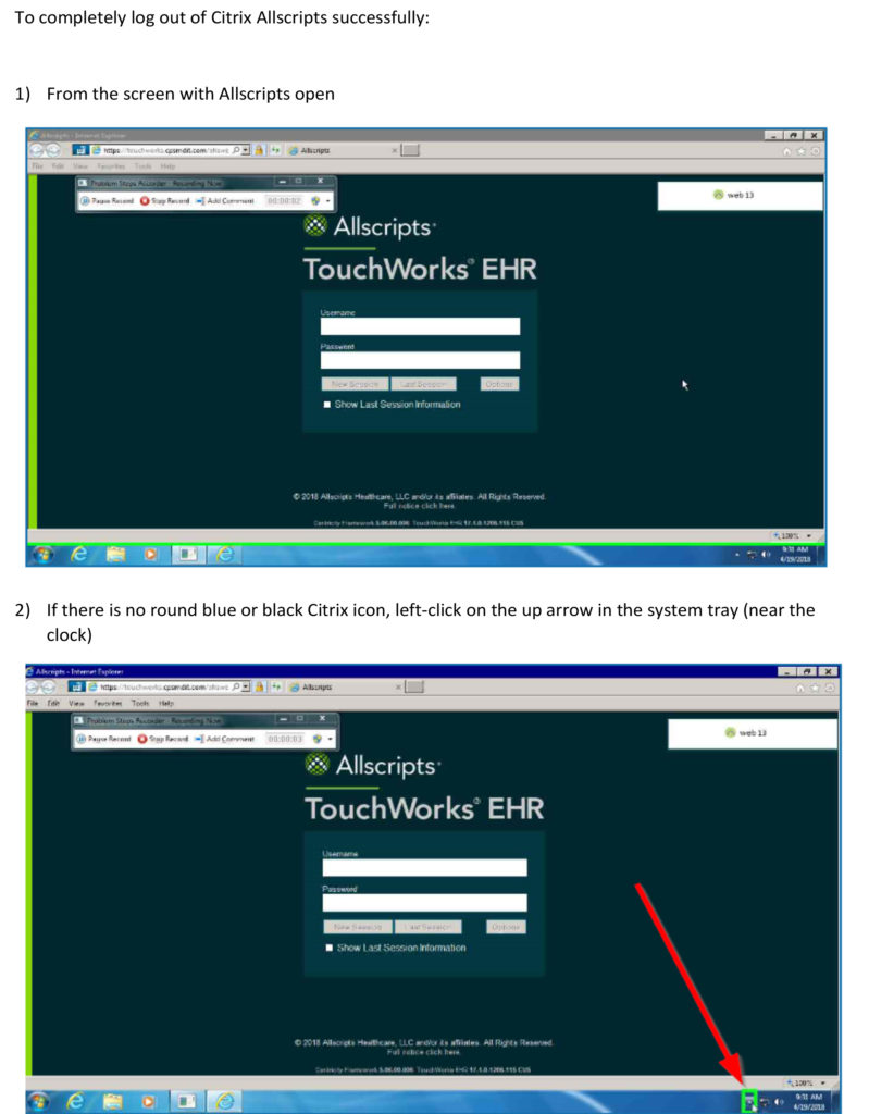 Managing Memory Leak Errors on Allscripts - Starling Physicians